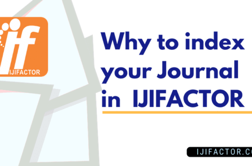 Journal Indexing Agencies - IJIFACTOR